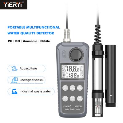 China Bluetooth PH Meter for Aquaculture with DO Ammonia Nitrite Testing for sale
