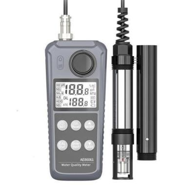 China 6 in 1 Multi-Function Water Quality Tester with 99 Data Storage and High-Definition Large Screen Backlight for sale
