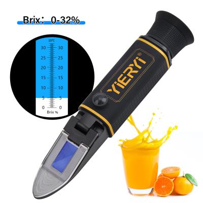 China Compact Brix Tester Offering Easy Calibration and Quick Sugar Content Measurement Ideal for Food Processing Applications for sale