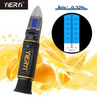 China Accurate Brix Tester Portable Digital Refractometer for Measuring Sugar Levels in Food Beverage and Agricultural Products for sale