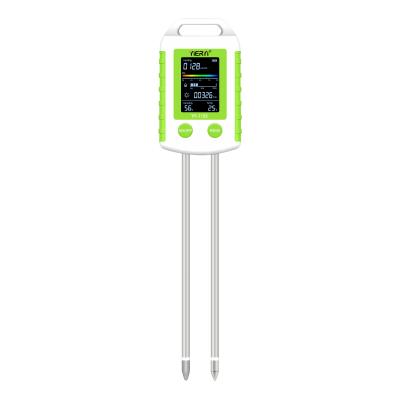 China YIERYI 6-in-1 Soil Tester with 90° Rotatable Display for One-Step Operation - Measures pH, Fertility, Moisture, Light, Temperature, and Humidity for sale