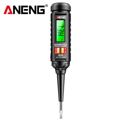 China Digital Display Non Contact Voltage Detector with 12V to 300V Range, LCD Screen and Sound/Light Alarm for sale