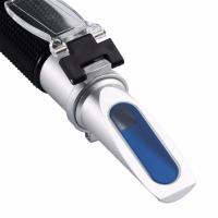 China Handheld Brix Refractometer with 0-32% Brix Range and Automatic Temperature Compensation for Beer Wort SG Measurement for sale