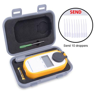 China 0%-51% Urea Concentration Handheld Digital Refractometer with Automatic Temperature Compensation and 160*59*49mm Compact Size for Adblue Testing for sale