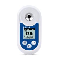 China Digital Brix Refractometer Handheld with 0-55% Brix Range ±0.2% Accuracy and Highlight Screen for sale