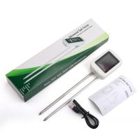 China 6-in-1 Soil Test Meter with LCD Backlit Screen and Type-C USB Charging for Accurate Soil Analysis for sale