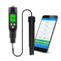 China Smart Bluetooth Dissolved Oxygen Meter with High Precision 0.1mg/L and Detachable Probe for Hydroponics and Water Treatment for sale