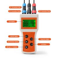 China 6-in-1 Testing Multiparameter Water Quality Meter with 0.1 pH Accuracy and LCD Display for Aquariums and Hydroponics for sale