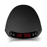 China Ultra-thin Smart Coffee Weighing Scale with 0.1g Accuracy and Type-C Recharging in ABS Stainless Steel Silicone for sale