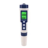 China 5 in 1 Digital Water Quality Tester with IP67 Waterproof Rating and Detachable High-sensitivity Electrode for Accurate pH EC TDS Salinity and Temperature Measurement for sale