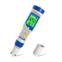 China 7-in-1 Multifunction Digital Water Tester with High-Precision Probe and Backlit LCD Display for Pool and Aquarium Water Quality Testing for sale