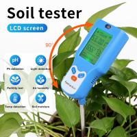 China 6 In 1 Soil Tester Multi Function Soil Detector For Plant Growth Monitoring for sale