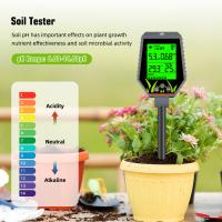China 6 In 1 Soil Tester Soil PH/EC/humidity/Fertility/Light /temperature  Soil Testing Tools for sale