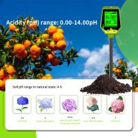 China 6- In -1 Soil Tester Soil / EC / Humidity / Fertility / Light / Temperature Soil Ph Meter for sale