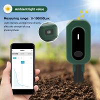 China ZigBee 3-in-1 Smart Soil Sensor For Temperature Humidity Light Detector With Tuya APP Control for sale