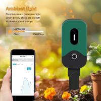 China Tuya Smart Zigbee Soil Tester Sensor Temperature Humidity Illuminance Measuring Instrument Zigbee Soil Moisture Sensor for sale