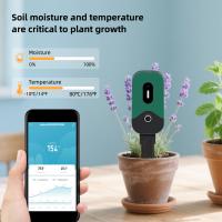 China Tuya Smart Zigbee Soil Tester Sensor Temperature Humidity Illuminance Measuring Instrument Zigbee Soil Moisture Sensor for sale