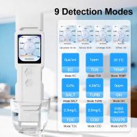 China YIERYI 9-in-1 Smart WiFi Water Quality Salt Tester TDS Meter Digital App Control Analyzer For Hydroponics Aquarium Pool Drinking for sale