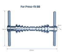 China Bicycle Hub Bearing Press Tool Kit Universal Installation Set for Hub Bottom Bracket Suspension Pivot Bearings Installation Tool for sale