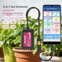China YIERYI 8-in-1 USB Soil Tester with Real-Time Monitor App Control PH Meter,Moisture,NPK,EC,Temp&Fertility Sensor for Garden for sale