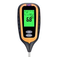China 6-in-1 Soil PH Meter Garden Soil PH / Fertility / Moisture / Light / Air Humidity / Temp Multi Functional Soil Testing Tool for sale