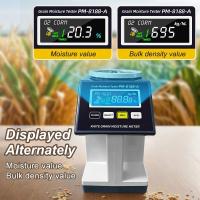 China PM-8188-A High Frequency Capacitor Grain Moisture Bulk Density Tester with Backlit Color Screen EU / US / UK Plug for sale