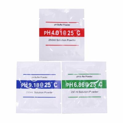 China 4.01 6.86 9.18Ph Buffer Solution Calibration Ph Buffer Powder In Ph Meter for sale
