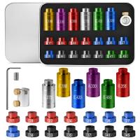 China Precision Caliber Comparator Kit With14Bullet Inserts&6Bushing Universal Headspace Gauge Comparator For.17-.45 Caliber Reloading for sale