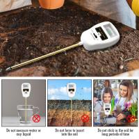 China 4-in-1 Soil Tester Soil Moisture Fertility Tester 90 Rotation Down Angle Design No Battery Requirements Soil Ph Meter for sale