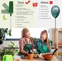China 7 In 1 Digital Soil Analyzer With LCD Display For Accurate Garden Light Moisture PH Monitoring for sale