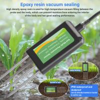 China RS485 Soil Multi Parameter Sensor 8-in-1 EC pH NPK Temp Moisture Detection Agriculture Greenhouse Use for sale