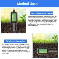 China RS485 Soil Multi Parameter Sensor 8-in-1 EC pH NPK Temp Moisture Detection Agriculture Greenhouse Use for sale