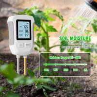 China LCD Display Backlight 3 In 1 Garden Flowers Sensor Plants Acidity Humidity Detector PH Meter Soil Moisture Tester for sale