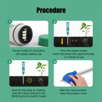 China 3-in-1 Digital Soil EC Moisture Temperature Meter Plant Soil Salinity Tester for Garden Farm for sale