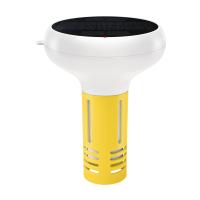 China Wifi 7-in-1 Floating Waterproof Chlorometer With Smart Hub Salt/EC/TDS/ORP&Temp USB Solar Powered pH Meter  for Swimming Pools for sale