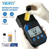 China YIERYI Portable Photometric Accurate Water Quality Tester for PH Residual Chlorine Total Chlorine for sale