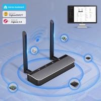 China YIERYI Zigbee 3.0 PoE Dongle Gateway Hub for Home Assistant Zigbee2 MQTT ESP32+CC2652P Dual 5dBi Antennas Type-C/PoE Powered for sale