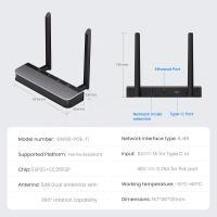 China YIERYI Zigbee 3.0 PoE Dongle Gateway Hub for Home Assistant Zigbee2 MQTT ESP32+CC2652P Dual 5dBi Antennas Type-C/PoE Powered for sale