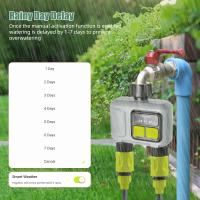 China YIERYI Dual-Zone RF Smart Water Timer with Sub-GHz Gateway for sale