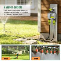 China YIERYI Dual-Zone RF Smart Water Timer with Sub-GHz Gateway for sale