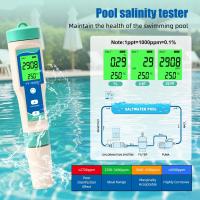 China YY-1010S 10-in-1 Water Quality Test Pen PH TDS EC Salinity ORP H2 S G Temperature Chlorine Resistivity for sale