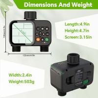 China Digital Water Timer for Garden Hose Automatic Irrigation Timer with Auto Manual Watering Mode for sale