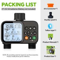 China Digital Water Timer for Garden Hose Automatic Irrigation Timer with Auto Manual Watering Mode for sale