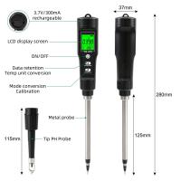 China Soil Tester for PH Nitrogen Phosphorus Potassium EC Fertility Temperature Soil Moisture for sale