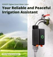 China Wireless Zigbee Smart Water Flow Valve Phone App Control Automatic Water Timer For Garden Lawn Vegetable Patch for sale