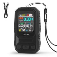 China 5‑in‑1 HCHO TVOC CO Temp Humidity Air Quality Gas Detector for sale