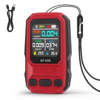 China 5‑in‑1 HCHO TVOC CO Temp Humidity Air Quality Gas Detector for sale