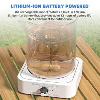 China Mini Magnetic Stirrer, USB‑Charged Portable Liquid Mixer, Adjustable Speed 200‑2000 RPM, 1.0‑1.5L Capacity, Low‑Voltage Lab Magnetic Mixing Equipment for sale