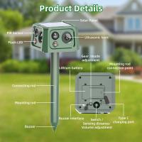 China SJZ‑088 New 4‑Sided Solar‑Powered Rodent Repellent for sale