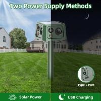 China SJZ‑088 New 4‑Sided Solar‑Powered Rodent Repellent for sale